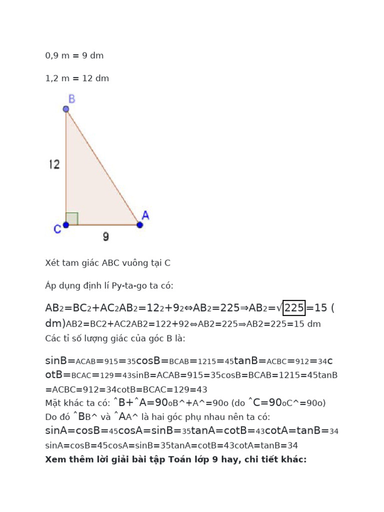 Ab BC +ac Ab 12 +9 Ab 225 Ab 225 15 (DM) Sinb Cosb Tanb C Otb B+ A 90 C ...