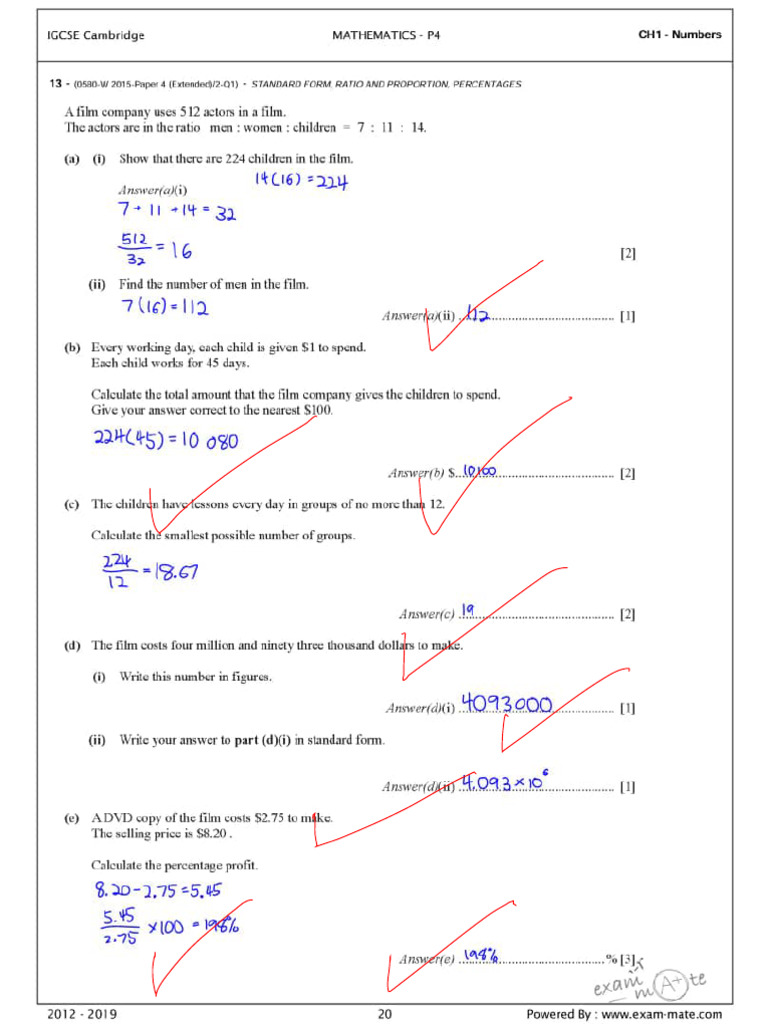 HW Monica Marked Well Done All Correct | PDF
