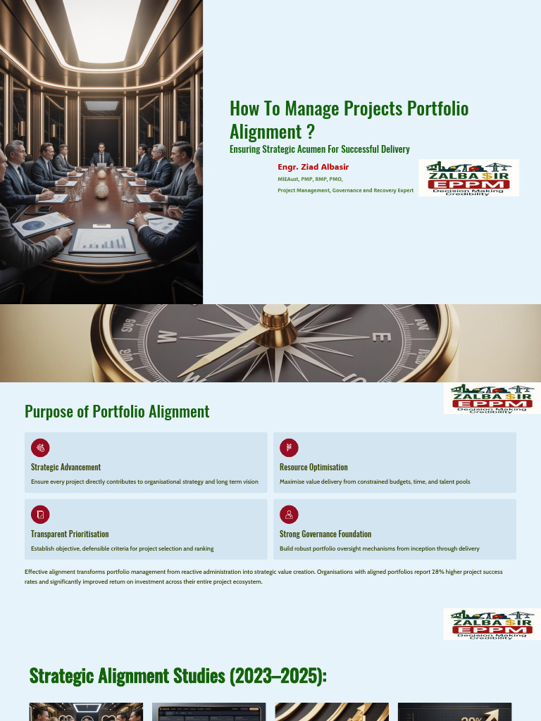 Effective Project Portfolio Alignment Guide | PDF | Governance | Evaluation