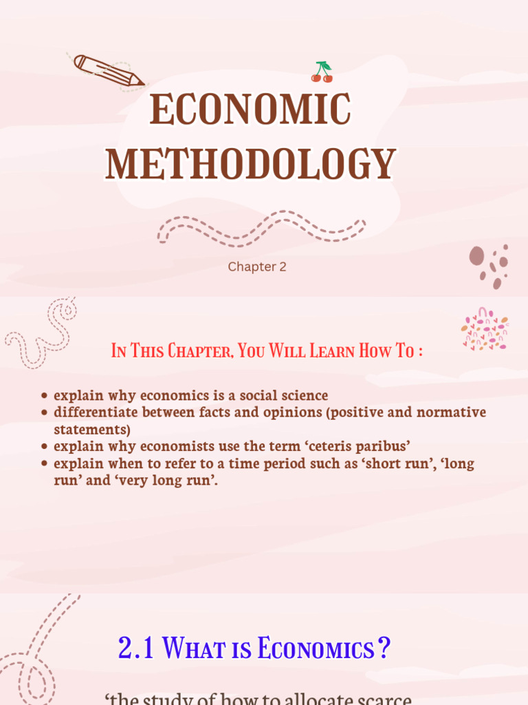 Understanding Economic Methodology | PDF | Economics | Economies