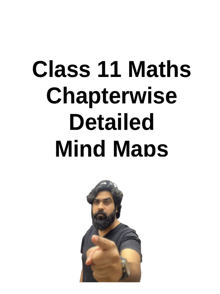 Class 11 Maths Mind Map - db4d415d f6bb 4f4e Af8f 162dc7417af2 | PDF