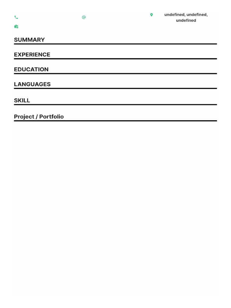 CV Preview | PDF