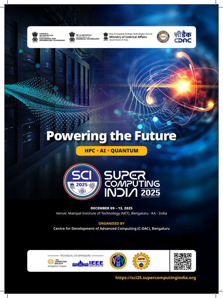 SCI2025 Brochure Sponsorship | PDF | Supercomputer | Artificial ...