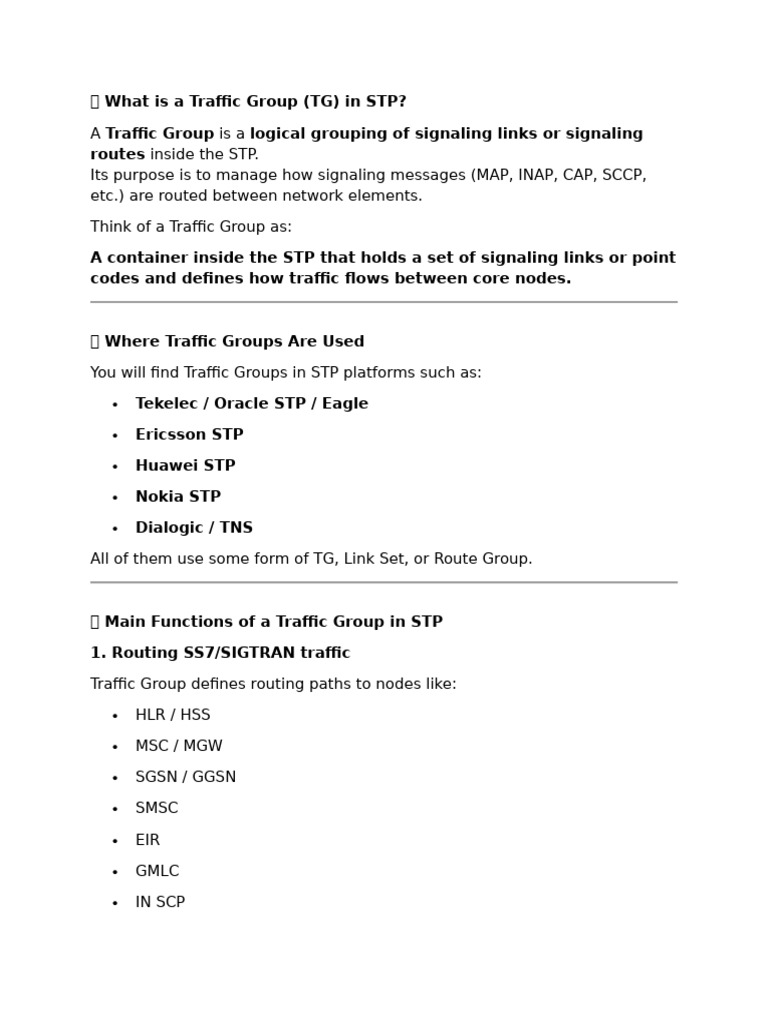 Understanding Traffic Groups in STP | PDF | Internet Protocol Suite ...