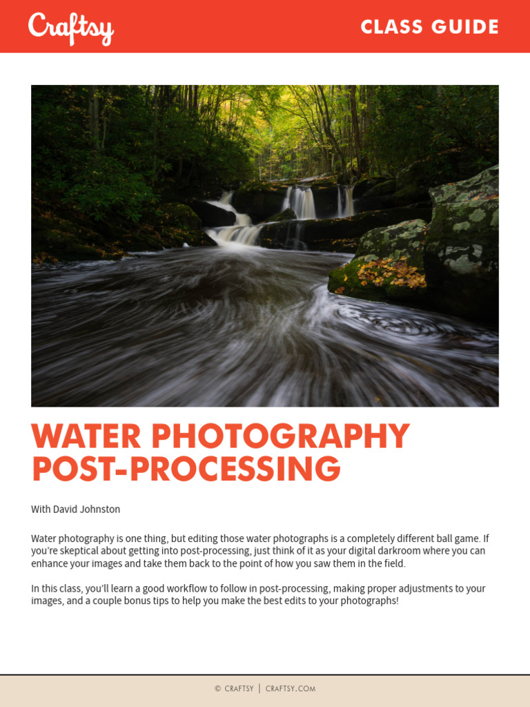 Water Photography Editing Guide | PDF | Image Editing | Exposure ...