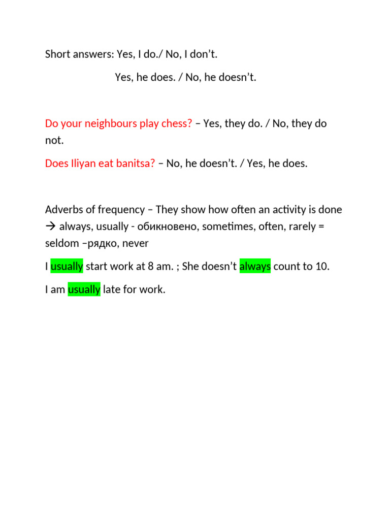 Short Answers | PDF