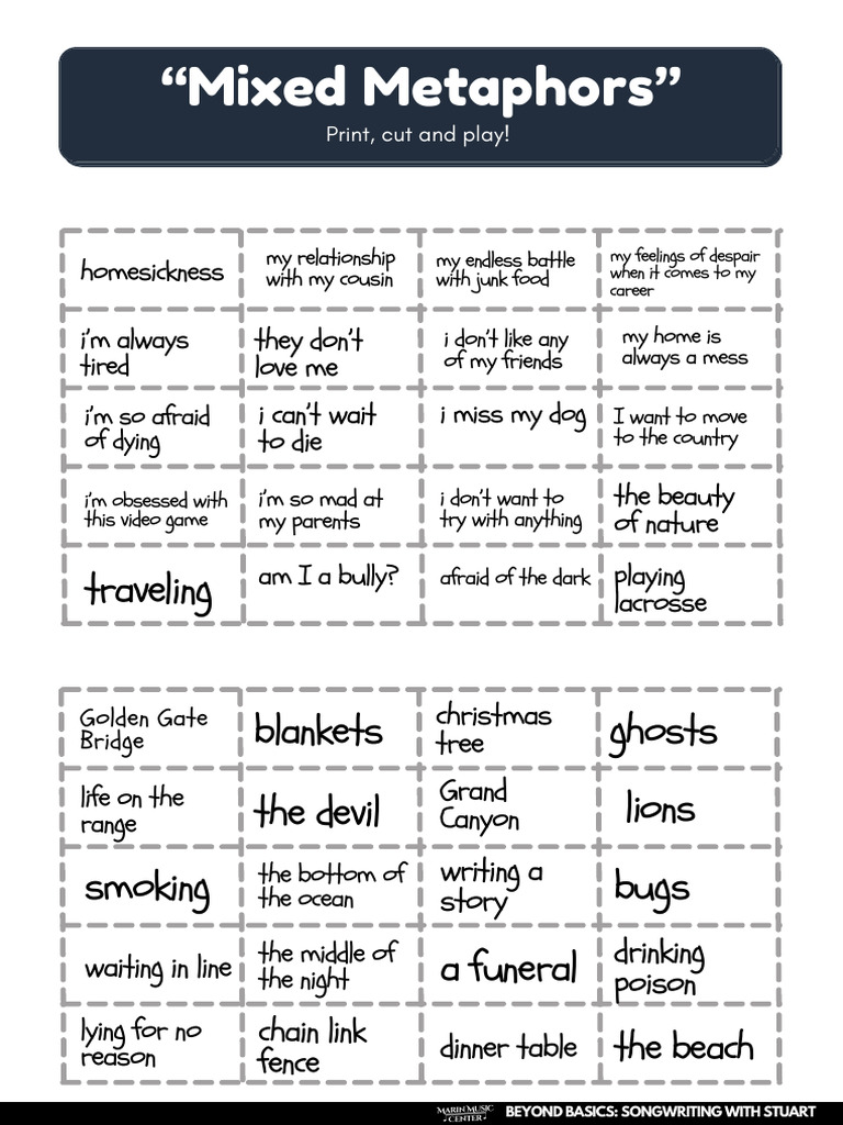 Mixed Metaphors | PDF