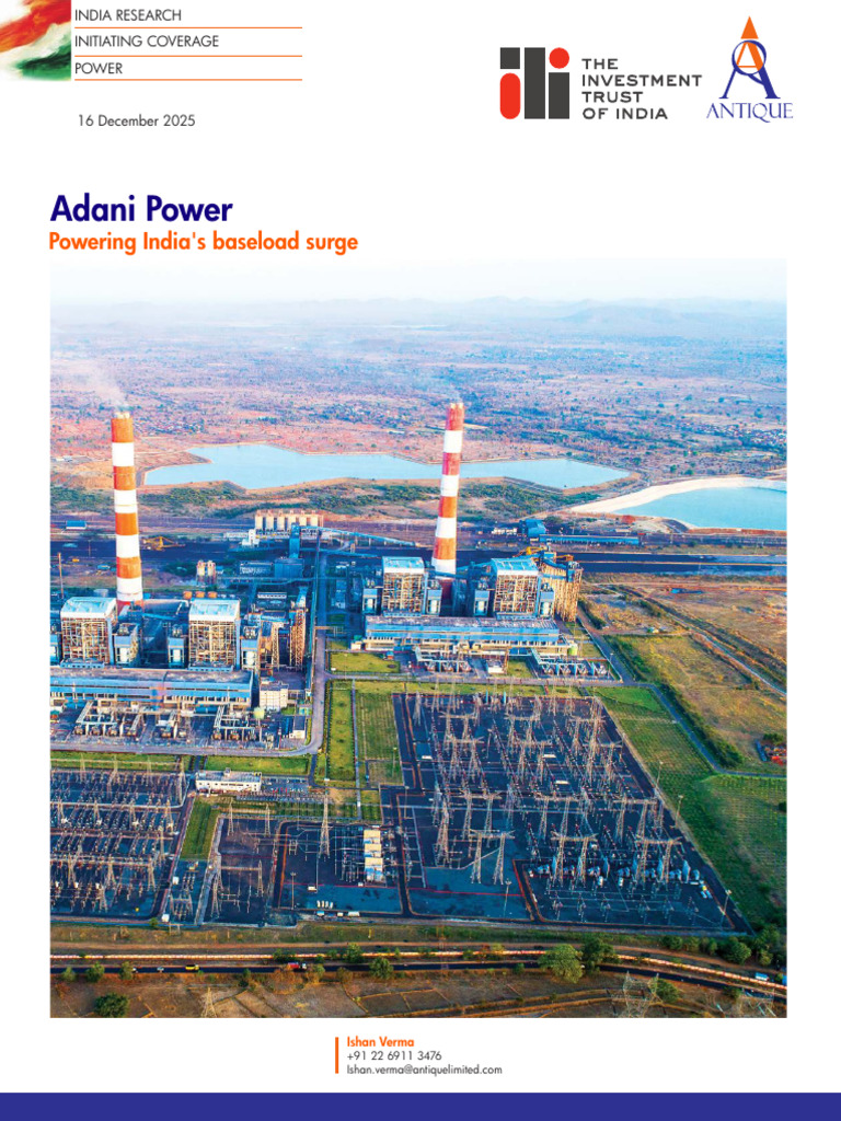 Adani Power | PDF | Renewable Energy | Electric Power
