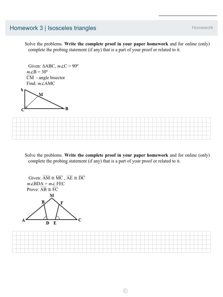 HS Geo Geo III Prep A Student Printout | PDF