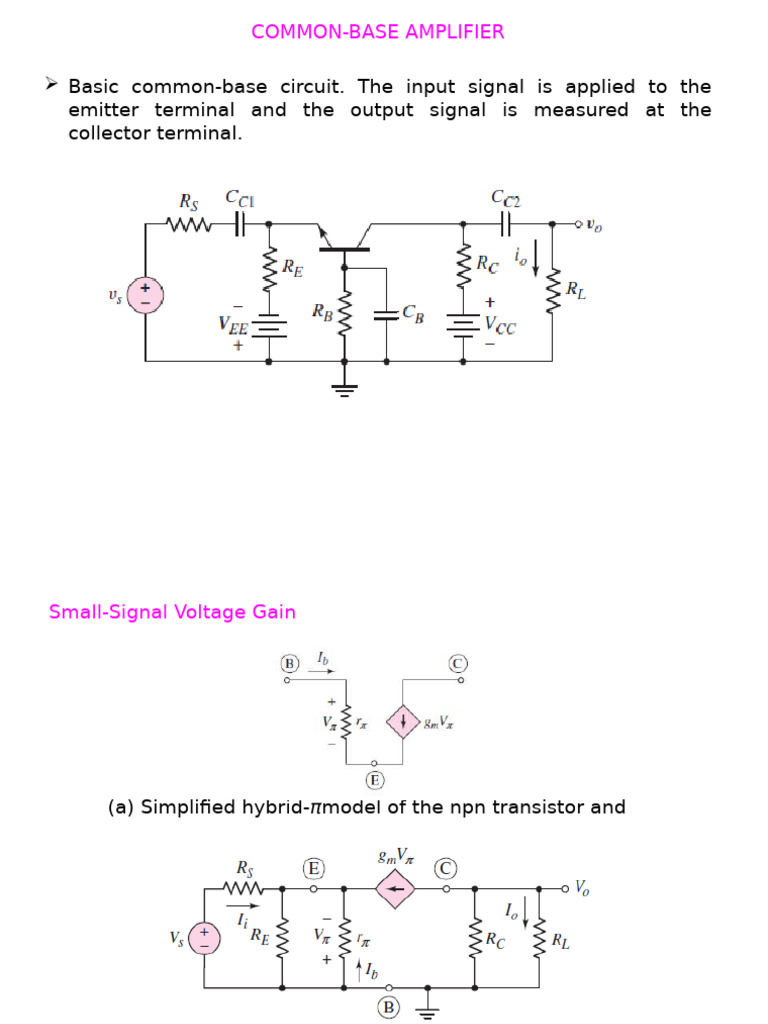 CB Amplifier Comparison | PDF