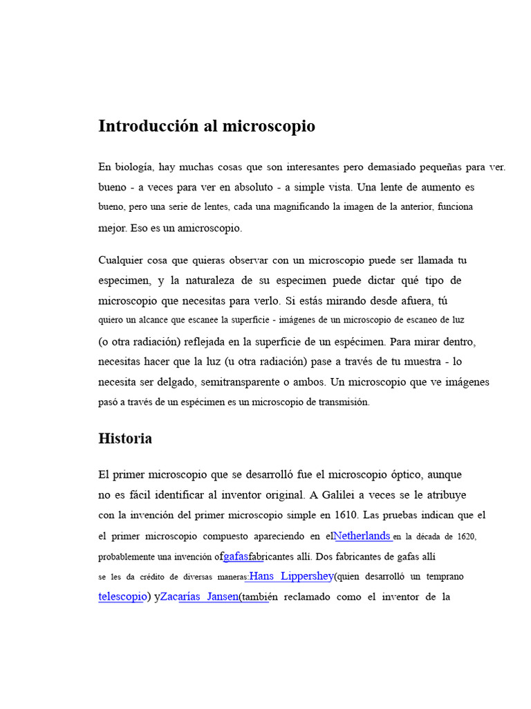 Guía Completa sobre Microscopios | PDF | Microscopio | Polarización (ondas)