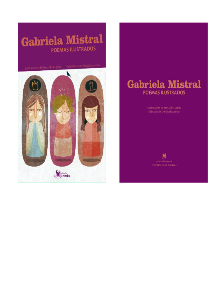 Gabriela Mistral Illustrated Poems | PDF