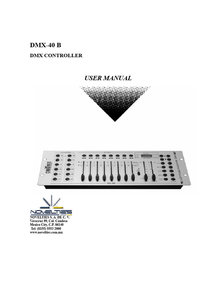 DMX SERIES 512 MANUAL English | PDF | Electrical Engineering | Electricity