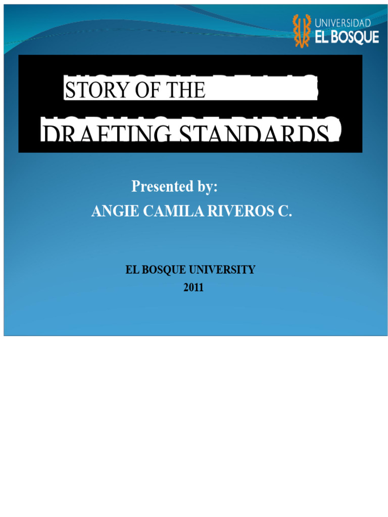 History of Drawing Standards | PDF | Quality Management | Standardization