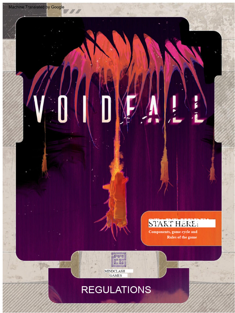 Voidfall Game Rules and Tutorial Guide | PDF