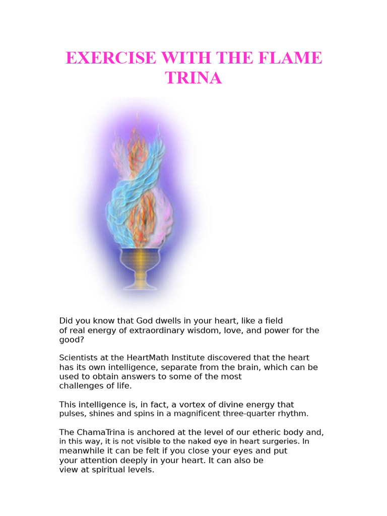 Balancing the Triple Flame Energy | PDF | Wisdom | Spirituality