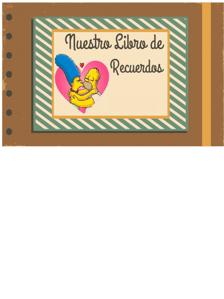 Our Simpsons Memory Book | PDF