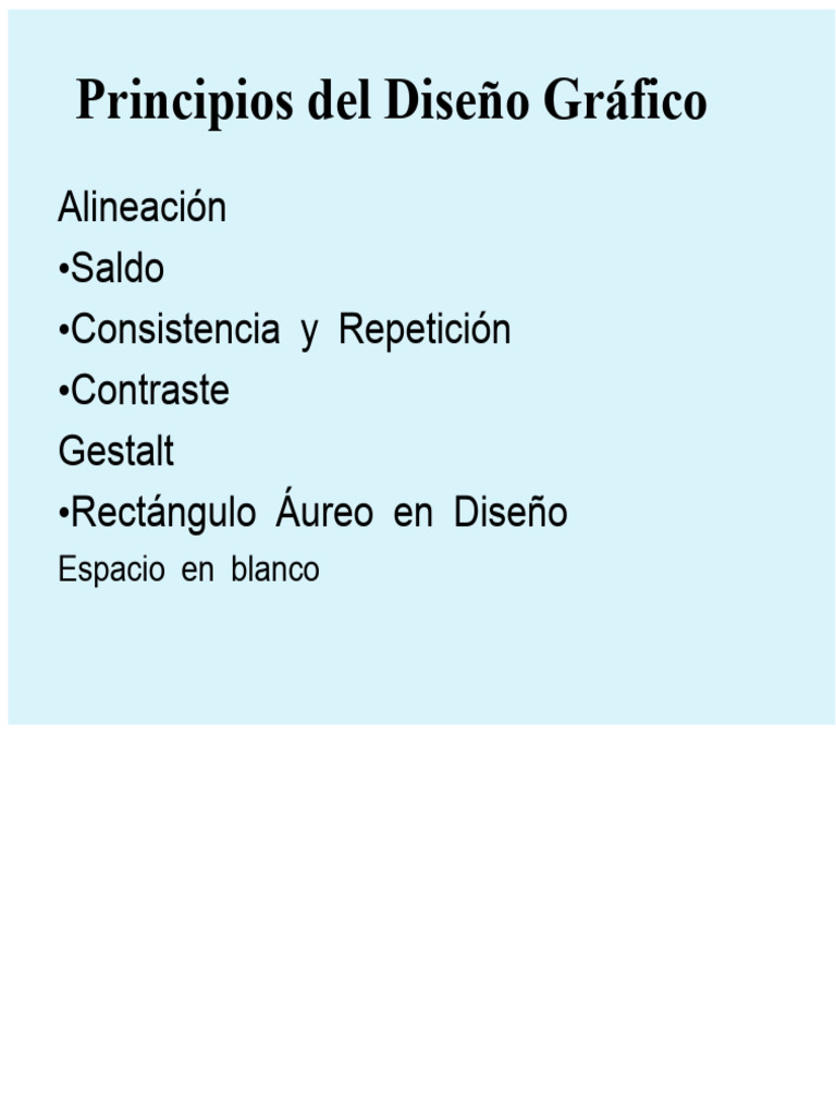03-Principios del Diseño | PDF | Color | Percepción