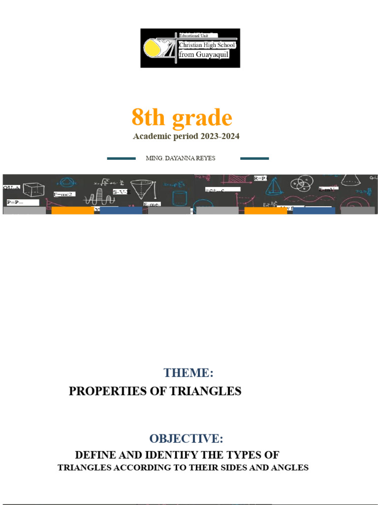 Properties of Triangles | PDF