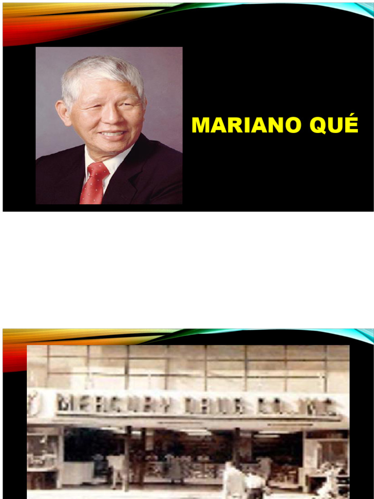 Mariano Que | PDF
