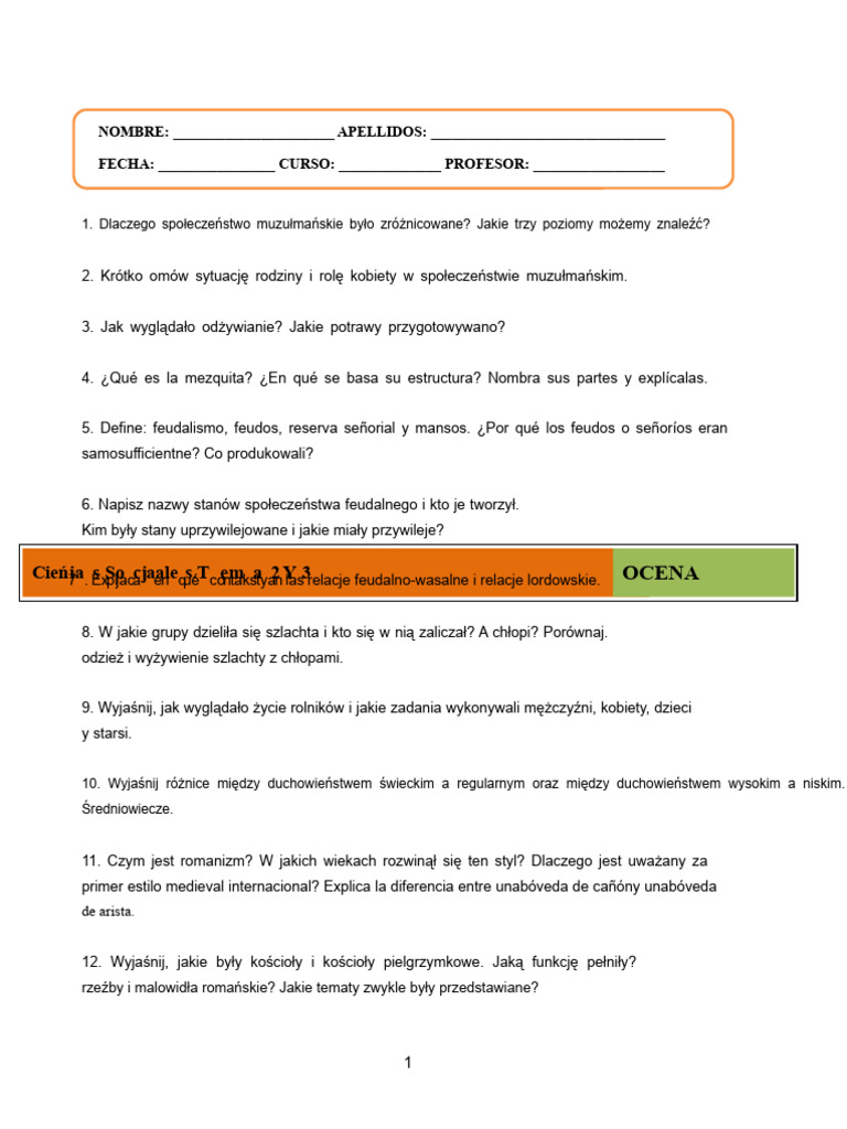 Historia 2º ESO - T2 I 3 Anaya Alexandra | PDF