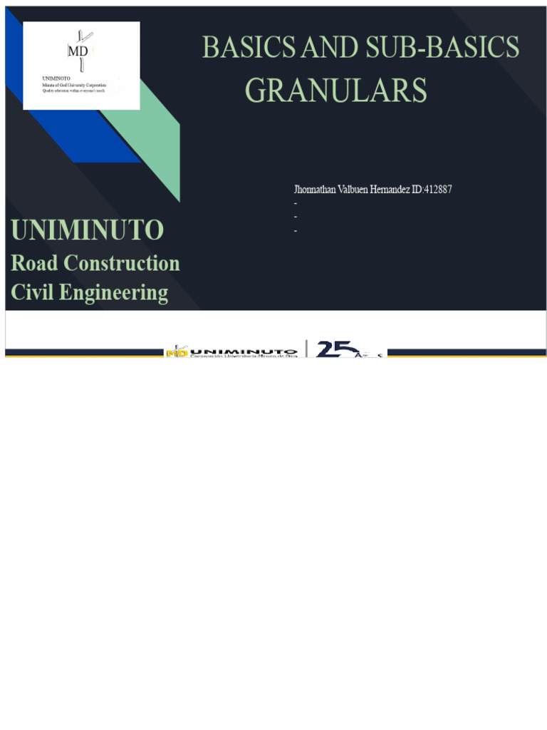 Granular Bases and Subbases | PDF | Road Surface | Construction Aggregate