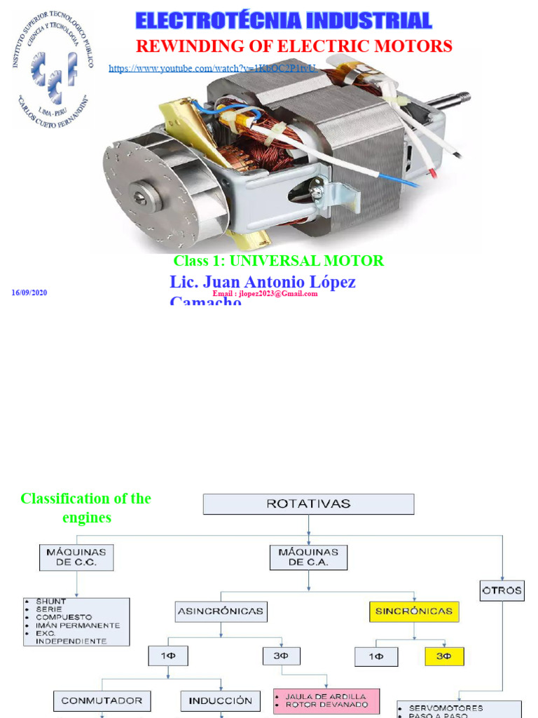 Rewinding of Electric Motors | PDF | Electric Motor | Manufactured Goods