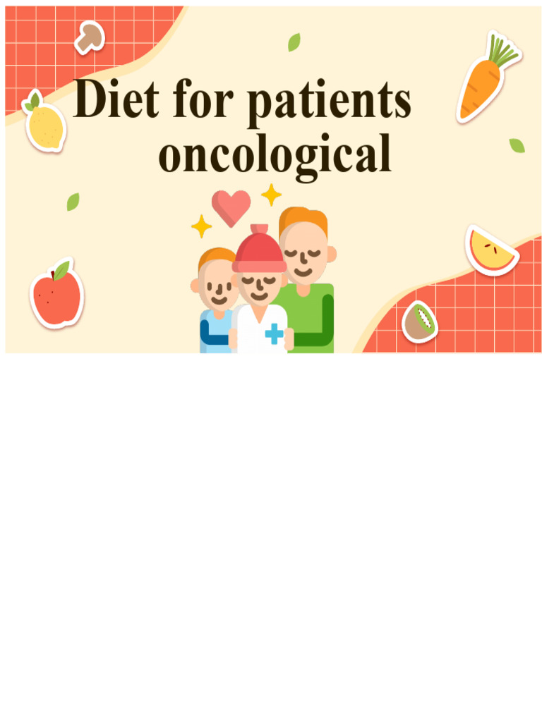 Oncological Diet Guidelines for Patients | PDF | Foods | Meal