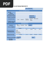 SACGRA Internship Application 2025 | PDF | Internship | Job Hunting