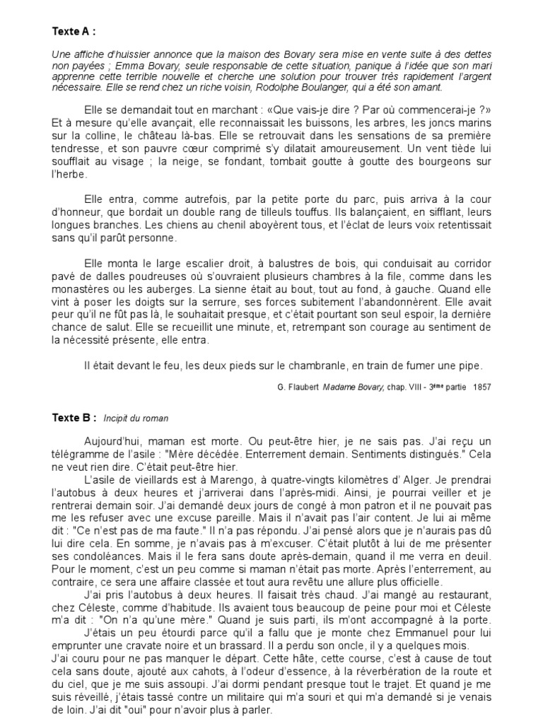 Analyse des personnages dans la littérature | PDF | Romans | Lecture ...