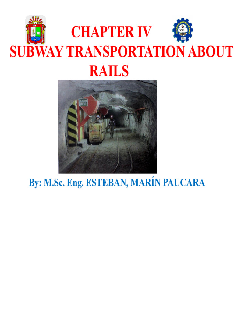 Subway Transportation on Rails | PDF | Rail Transport | Mechanical ...