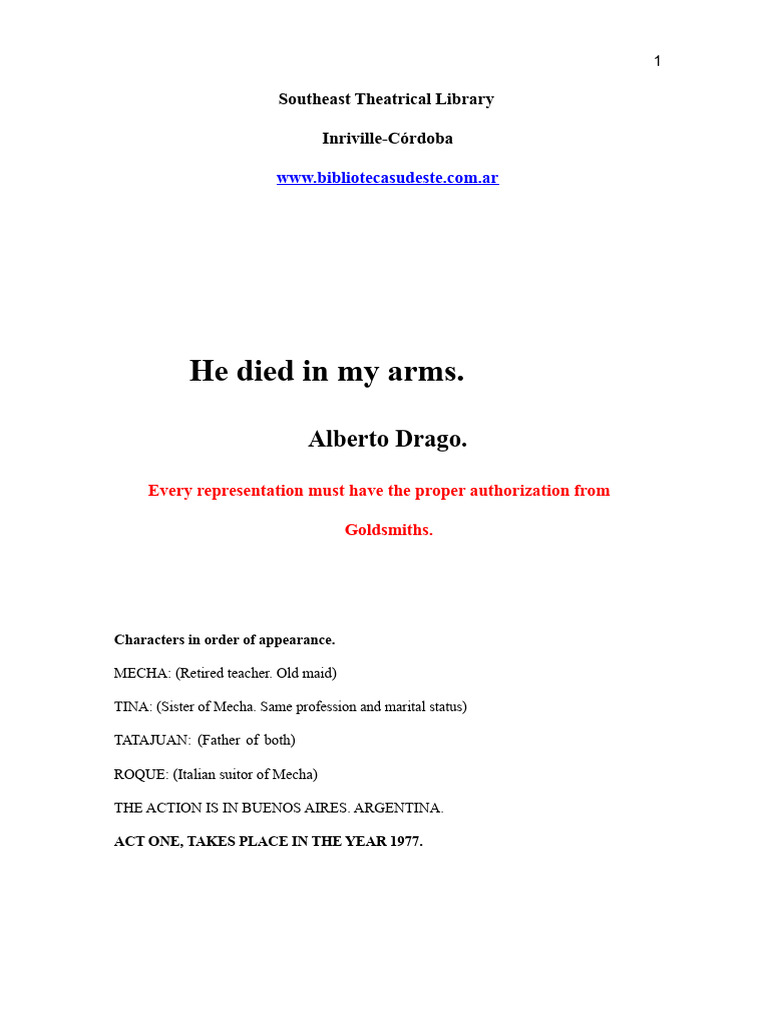 "Drama of Loss in Buenos Aires" | PDF