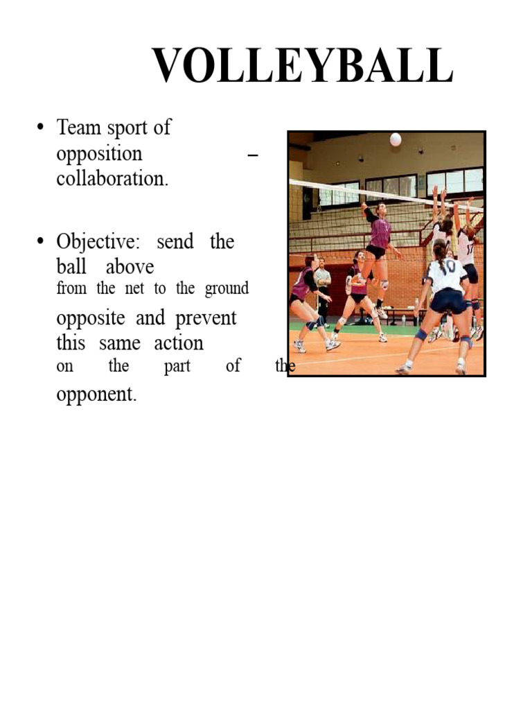 Volleyball slides | PDF | Volleyball | Team Sports