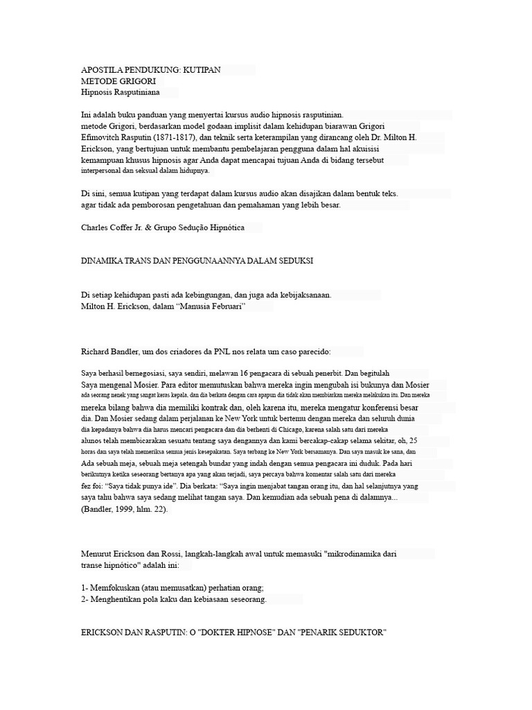 Hipnotik Pikat - Tatapan Tak Terbantahkan.pdf | PDF