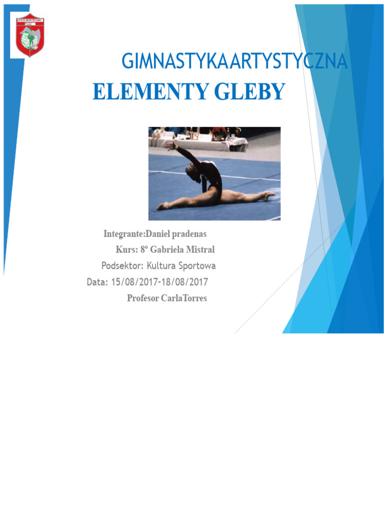 Gimnastyka Artystyczna Elementy Podłogowe | PDF