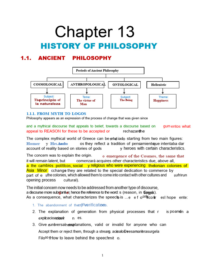 Ancient Philosophy Overview | PDF | Socrates | Knowledge
