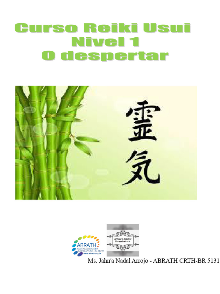 REIKI Usui Level 1 Handbook | PDF | Reiki | Energy (Esotericism)