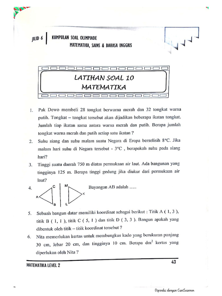 Lat 10 Jilid6 Lv2 | PDF