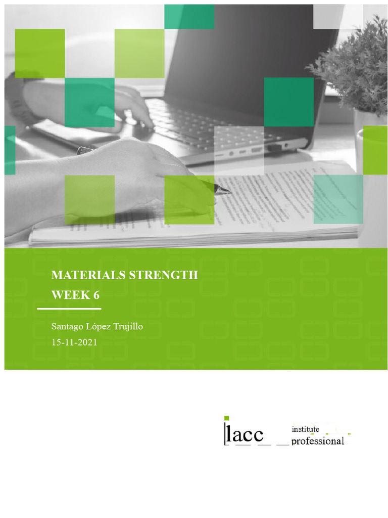 Materials resistance week 6 | PDF | Strength Of Materials | Applied And ...