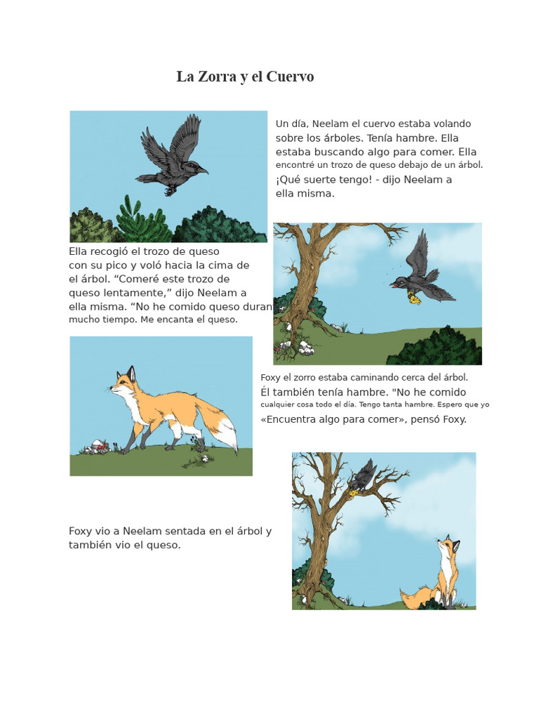 El Zorro y la Cuervo | PDF