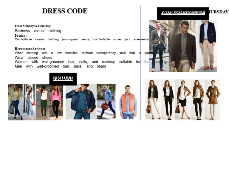Dress Code | PDF