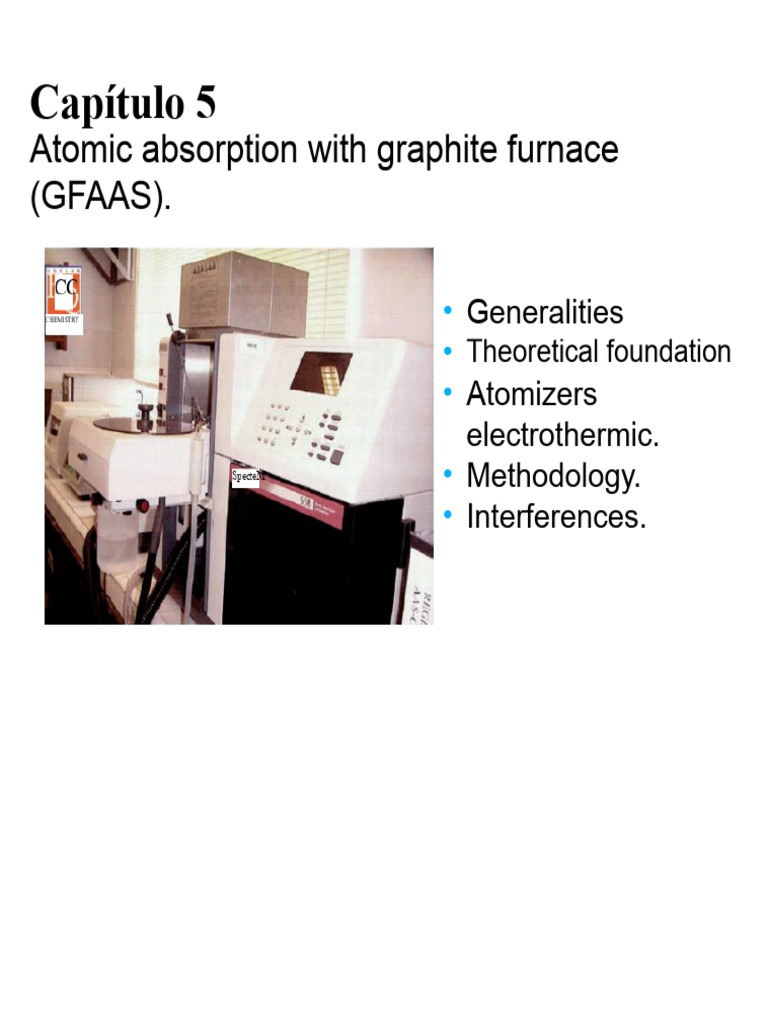 GFAAS: Atomic Absorption Techniques | PDF | Atomic Absorption ...