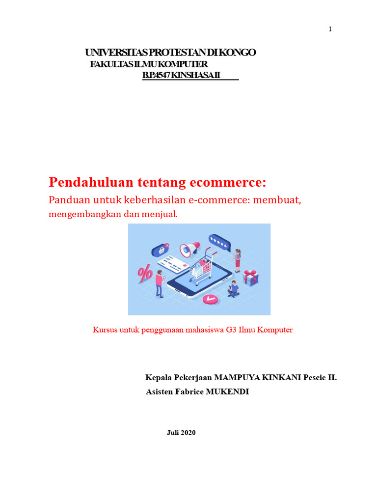 KURSUS E-COMMERCE VERSI FINAL 2020 | PDF
