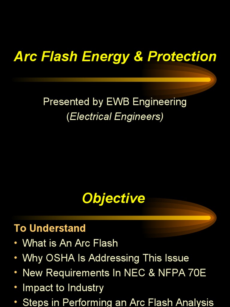 Arc Flash Energy Protection | PDF
