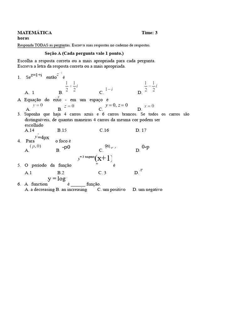 G12 Pergunta de Amostra Aye Pyone (Salvo automaticamente) | PDF ...