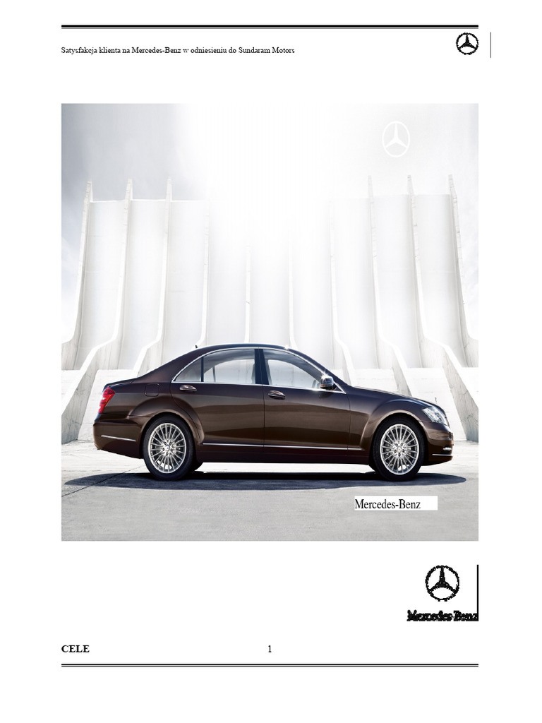 Projekt Mercedes-Benz | PDF