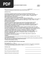 HIV Testing Consent Form Template | PDF | Diagnosis Of Hiv/Aids | Hiv