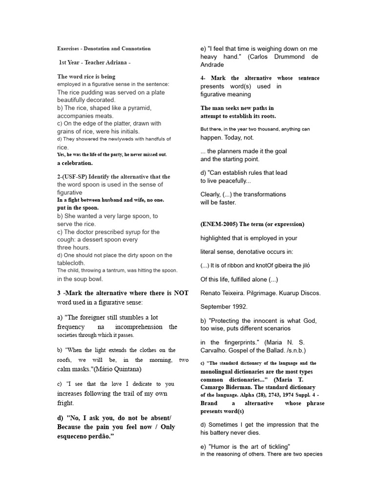 212619534-answer-key-denotation-and-connotation-exercises.docx | PDF