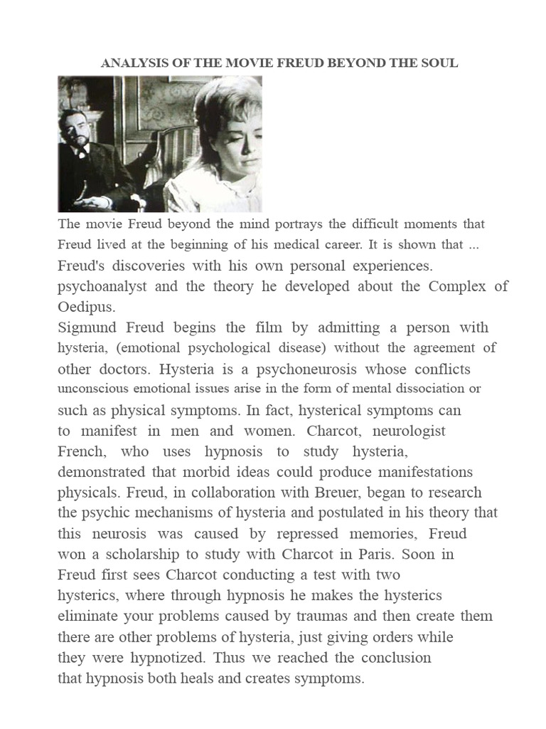 Freud's Hysteria and Oedipus Complex Analysis | PDF | Hysteria ...
