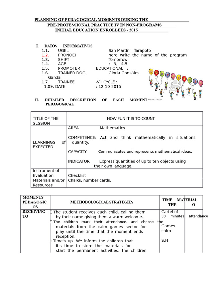 Learning Session - Initial Level | PDF | Hypothesis | Cognition